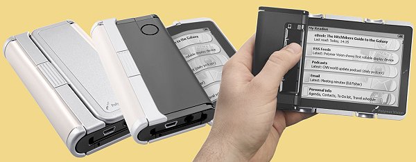 POLYMER VISION: First rollable "cellular book" in 2007 / Mobile access ...